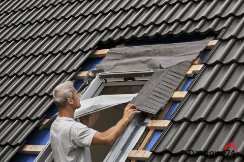 Kołnierz do blachy panelowej VELUX EDQ 2000 > VELUX